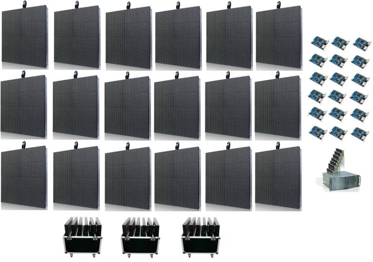 DiColor I8 18pc 8mm Outdoor Video Wall Package | KPODJ