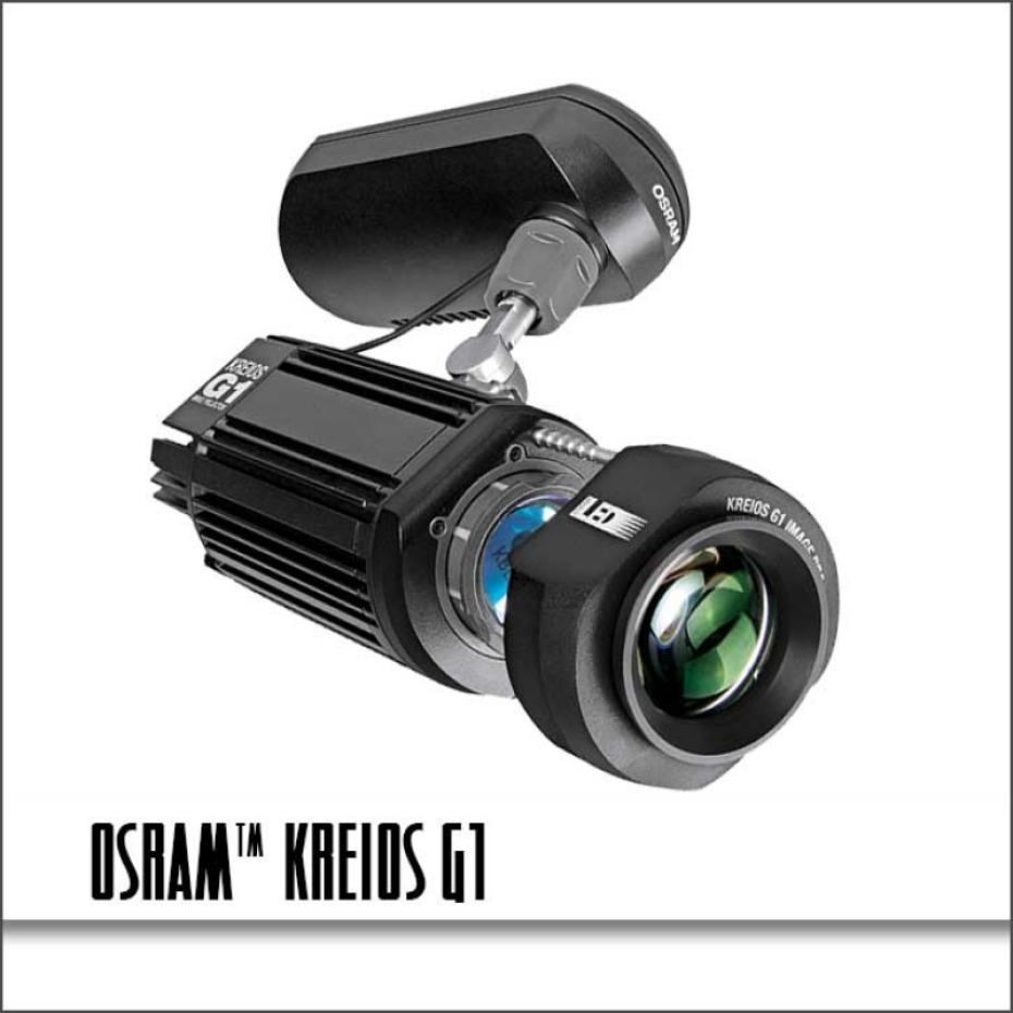 Osram Kreios G1 LED Gobo Projector (black) | KPODJ